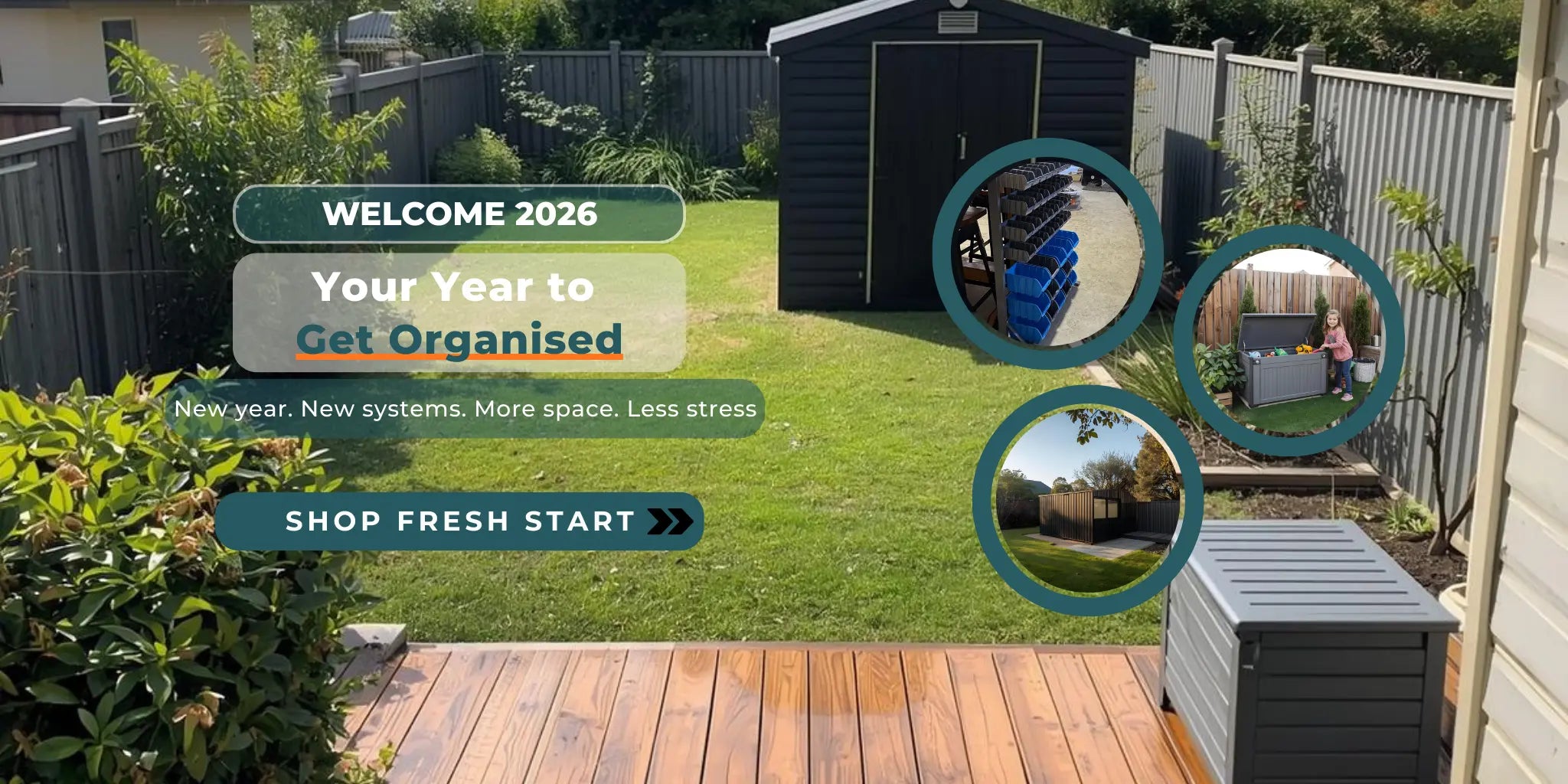 Garden Sheds & Outdoor Storage Australia | Metal Sheds & Cabinets ...