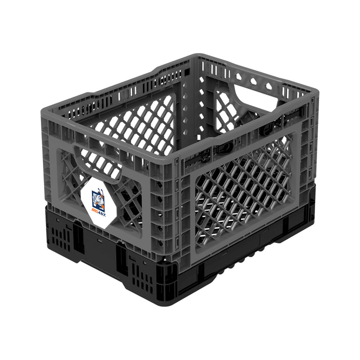 25L Smart Foldable Stackable Crate Tool Collapsible Storage Box - Char – SmartStorage.au