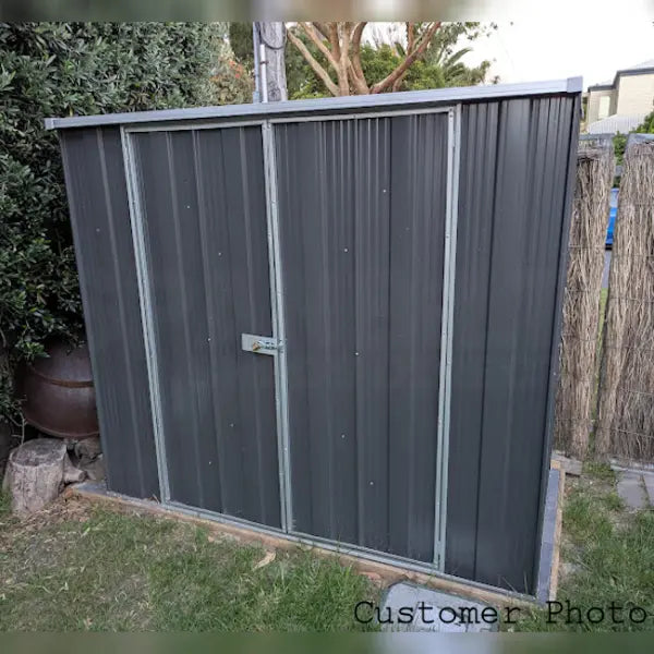 Narrow Carport Shed 2.1m Double Door | SpanBilt Slimline Australia ...